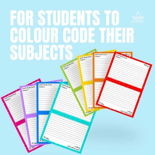 SACE Study Templates - Teaching Resource