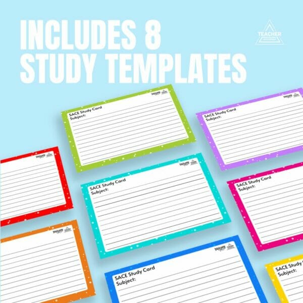SACE Study Templates - Teaching Resource