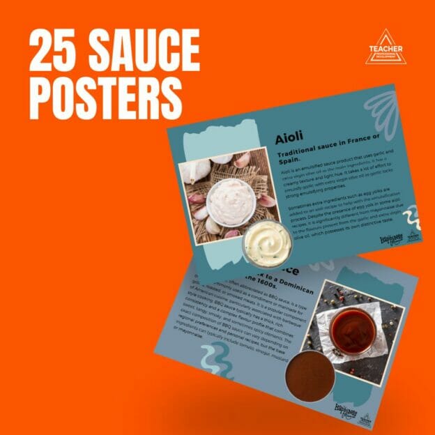 Common Sauces - Teaching Resource