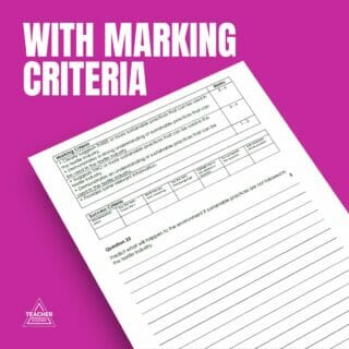 HSC Textiles and Design Homework Book Teaching Resource