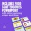 Food Scattergories - Teacher Professional Development