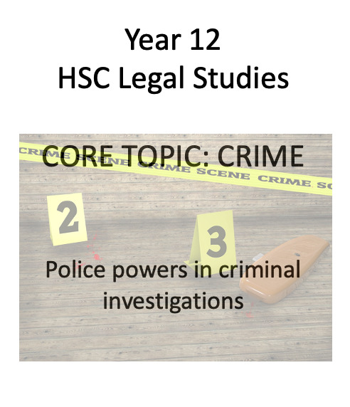 Legal Studies Teacher Resource