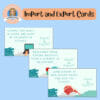 Import and Export Cards - Teacher Professional Development