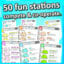 PE Games + Skill Stations: 50 activities for physical education - Grade ...