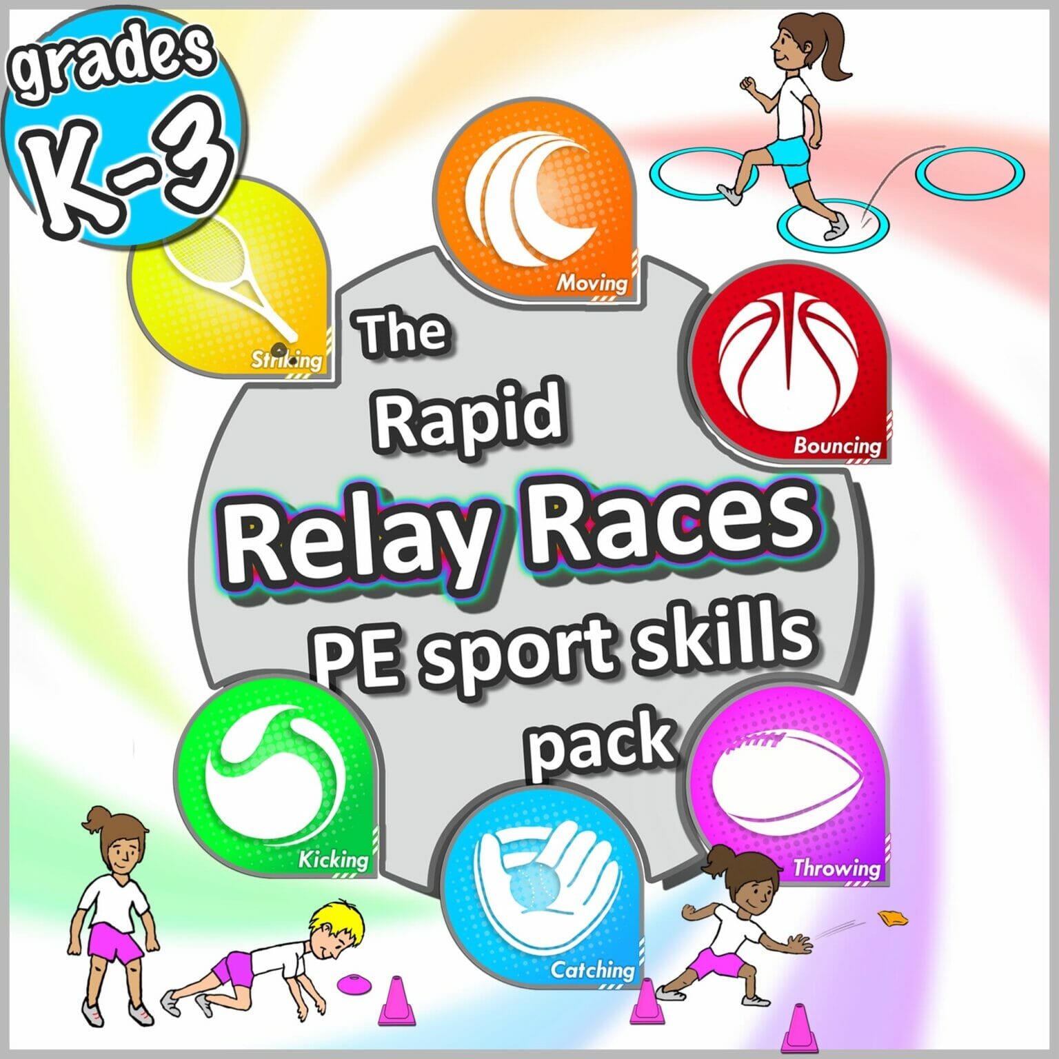 Super *BUNDLE* Physical Education Sport Station & Relay Races ...