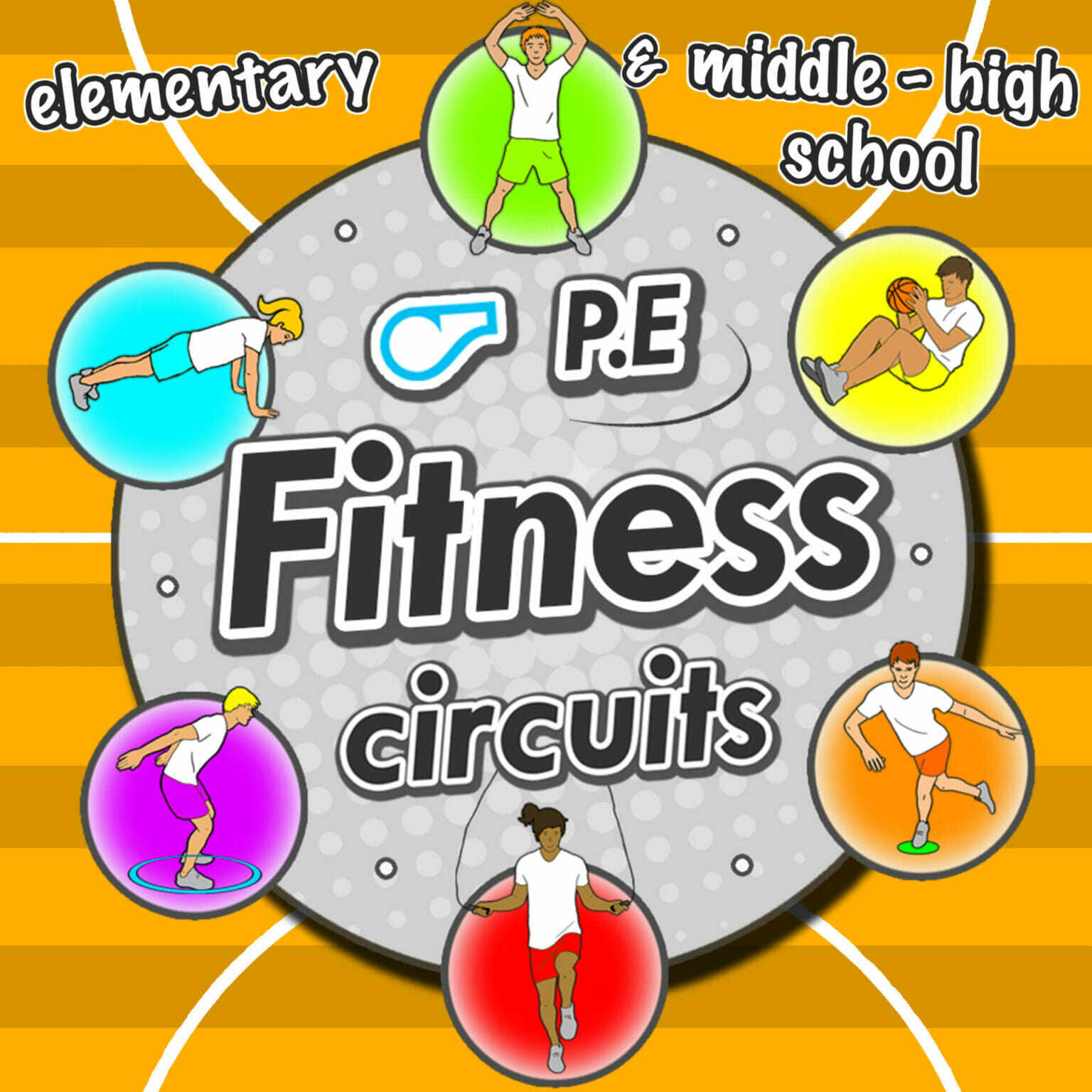 Fitness BUNDLE: 150 PE exercises with printable task cards - Teacher ...