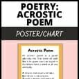 Poetry: Acrostic Poem - Teacher Professional Development