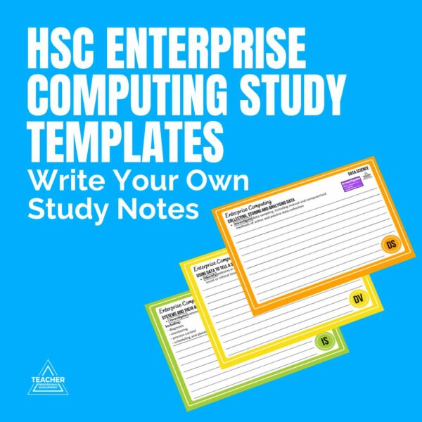 HSC Enterprise Computing Study Templates 2022 Syllabus - Teaching Resource
