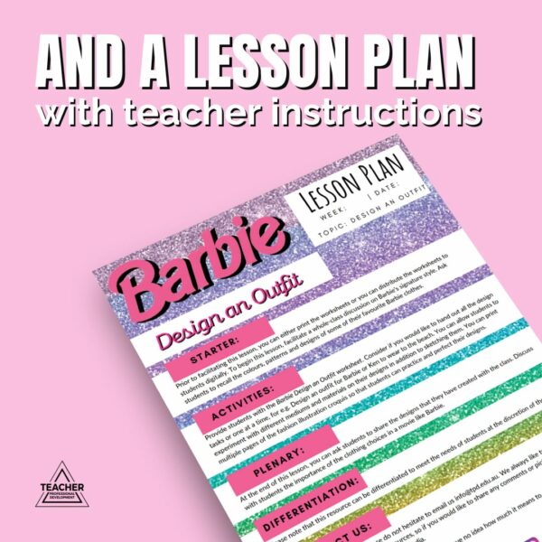 Barbie Design an Outfit- Teaching Resource