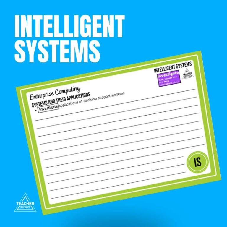 HSC Enterprise Computing Study Templates 2022 Syllabus - Teaching Resource