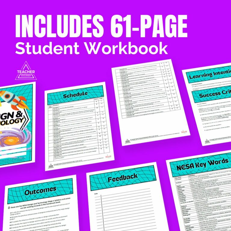 HSC Design and Technology Homework Book