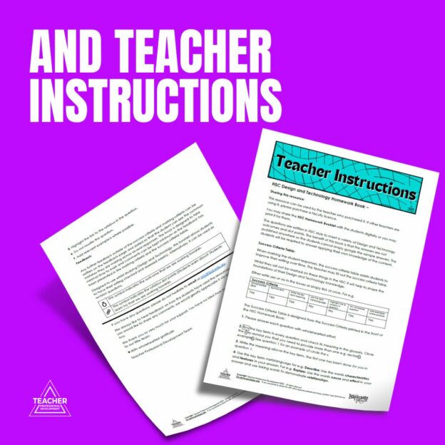 HSC Design and Technology Homework Book