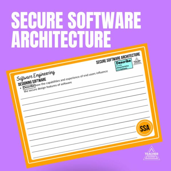 HSC Software Engineering Study Templates Syllabus 2022 - Teaching Resource