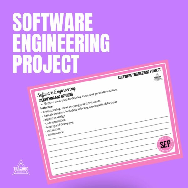 HSC Software Engineering Study Templates Syllabus 2022 - Teaching Resource