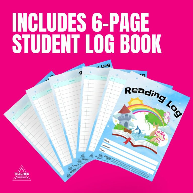 Reading Log Book - Teaching Resource