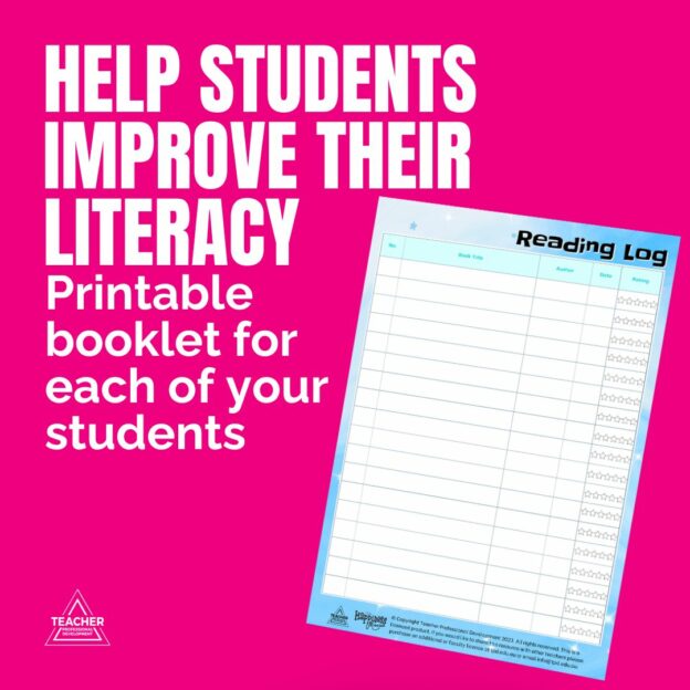 Reading Log Book - Teaching Resource
