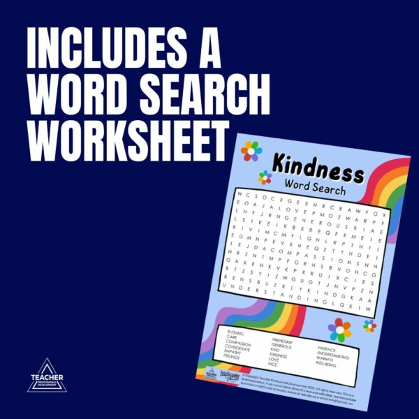 Word Search Kindness - Teaching Resource