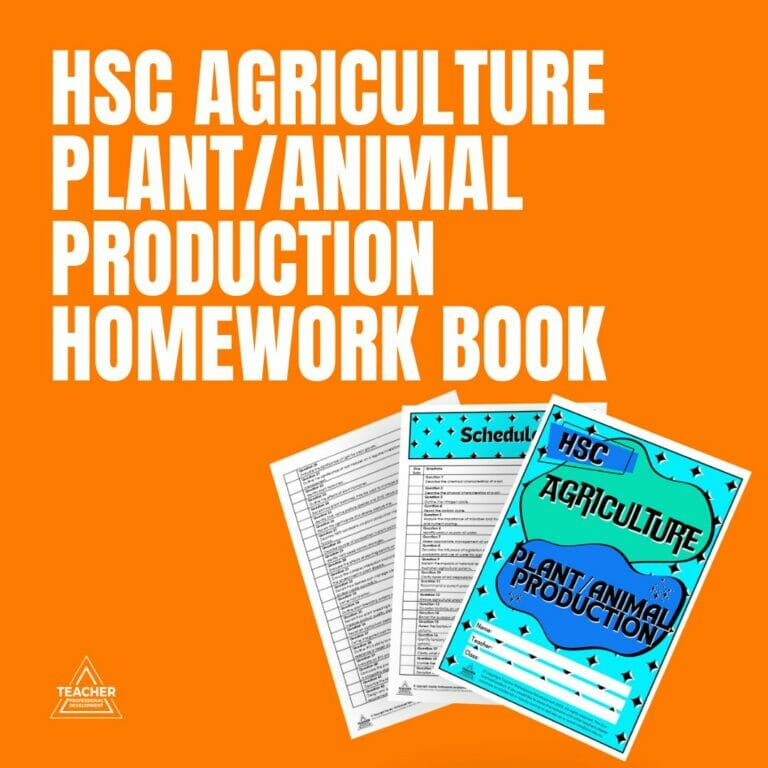 HSC Food Product Development Homework Book v.3 - Teaching Resources
