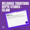 HSC Studies of Religion I Study Templates - Teaching Resource