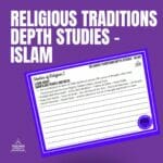 HSC Studies of Religion I Study Templates - Teaching Resource
