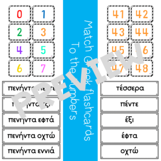 Numbers in Greek - Teacher Professional Development