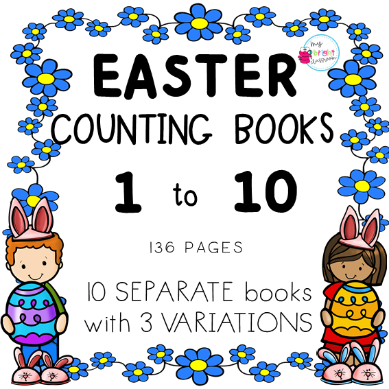 Easter Counting Books 1 to 10 - Teacher Professional Development