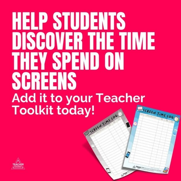 Free Screen Time Log - Teaching Resources