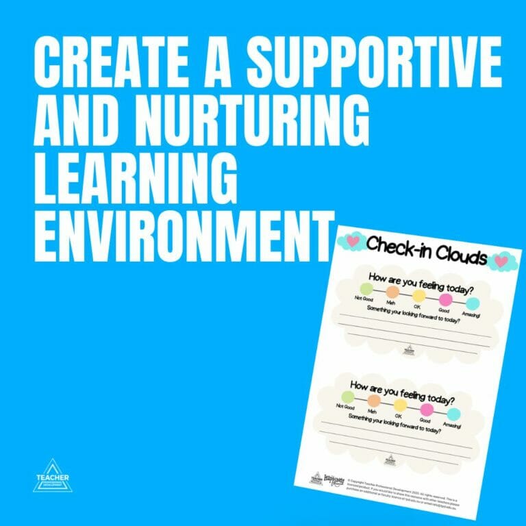 Mental Health Check-in Clouds - Teaching Resources