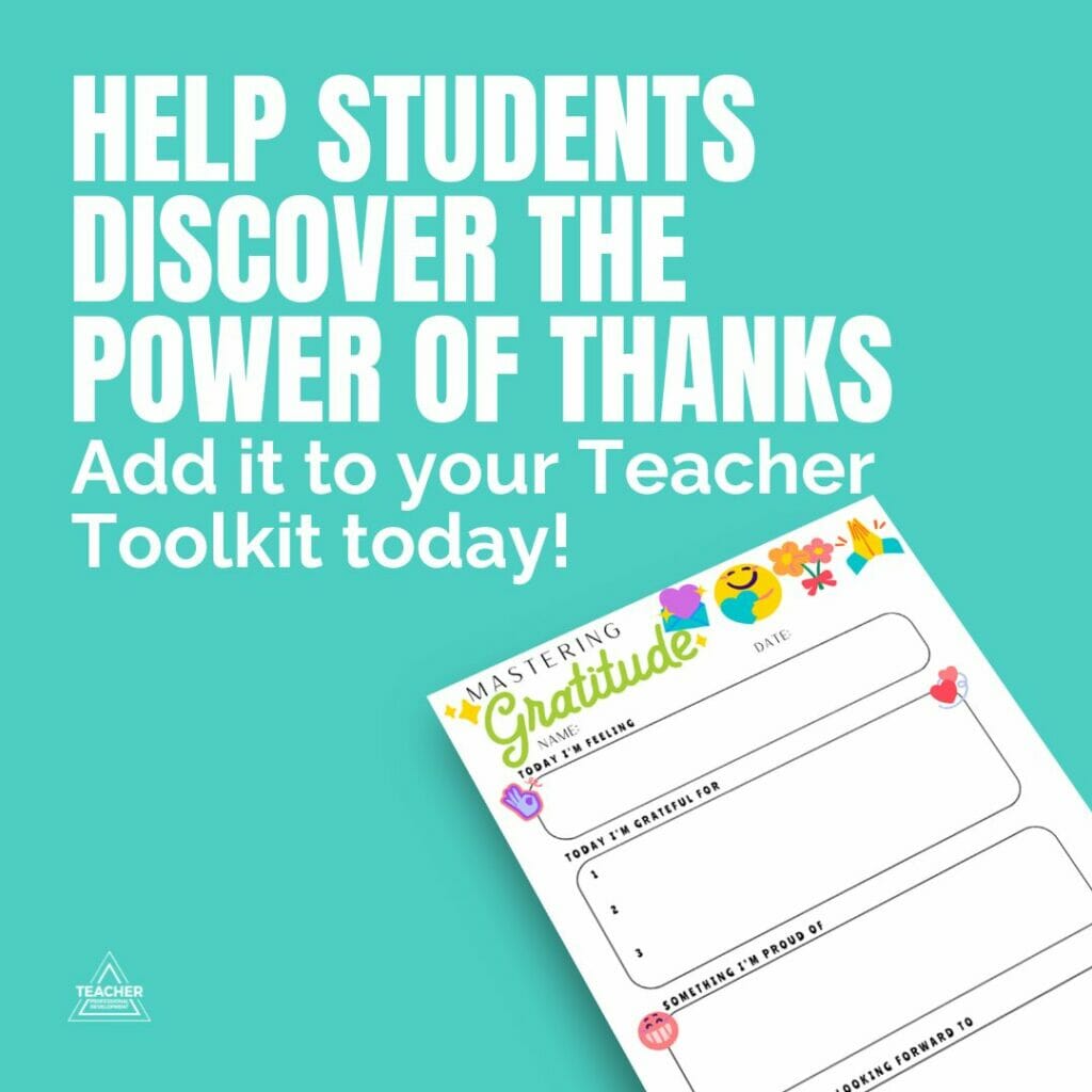 Mastering Gratitude Worksheet - Teaching Resources