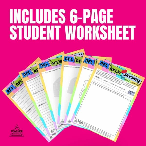 AFL & AFLW Jersey Design Challenge - Teaching Resource