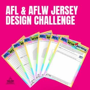 AFL & AFLW Jersey Design Challenge - Teaching Resource