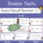 BUNDLE 12 Multiplication Division Number Facts Rapid Recall Routines ...