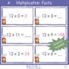 BUNDLE 12 Multiplication Division Number Facts Rapid Recall Routines ...