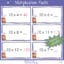 BUNDLE 10 Multiplication Division Number Facts WARM UP Activity and ...
