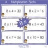 BUNDLE 8 Multiplication Division Number Facts WARM UP Activity and ...