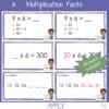 BUNDLE 6 Multiplication Division Number Facts WARM UP Activity and ...