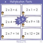 BUNDLE 2 Multiplication Division Number Facts WARM UP Activity and ...