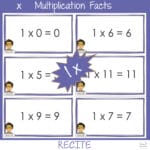 BUNDLE 1 Multiplication Division Number Facts WARM UP Activity and ...