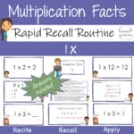BUNDLE 1 Multiplication Division Number Facts WARM UP Activity and ...