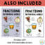Fractions Terminology Posters - Math Vocabulary Classroom Display ...