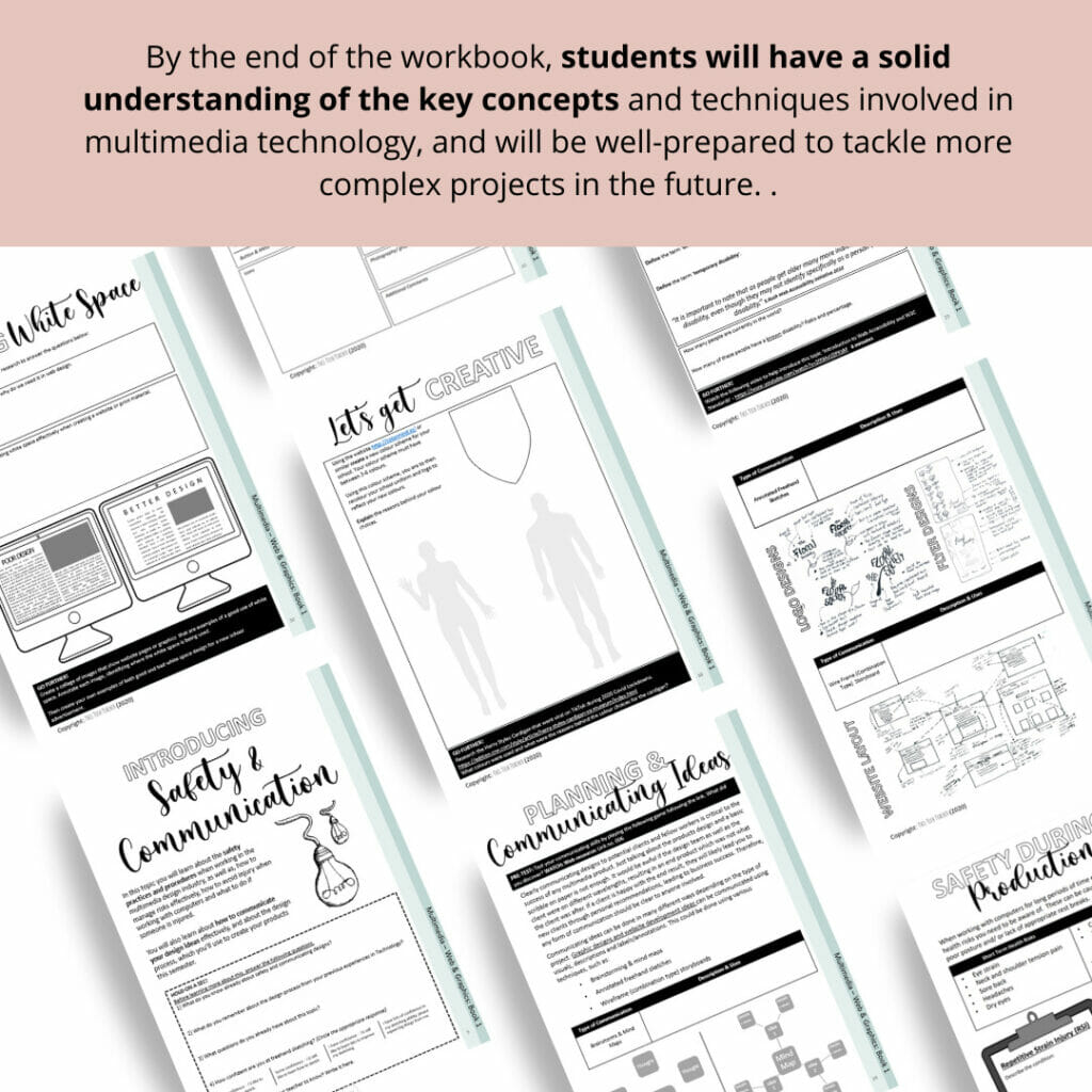 PDF Multimedia Stage 5: Web and Graphics Workbook - Teacher Professional Development