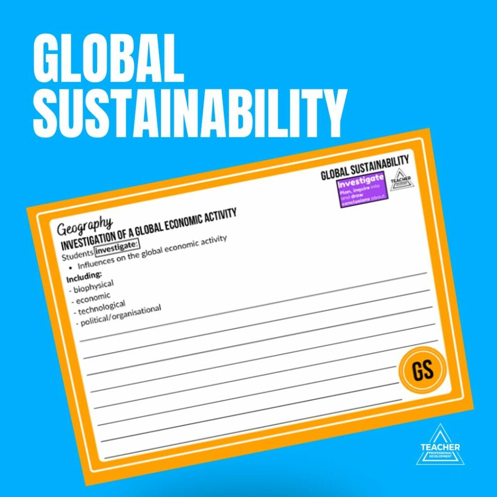 NEW Syllabus HSC Geography Study Templates - 2024 Implementation