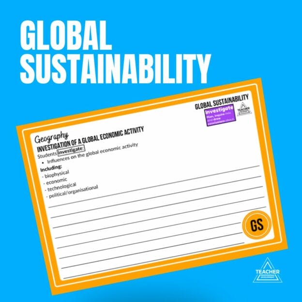 NEW Syllabus HSC Geography Study Templates - 2024 Implementation