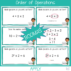 BUNDLE BODMAS Order of Operations WARM UP and WORKSHEETS Year 6 Math ...