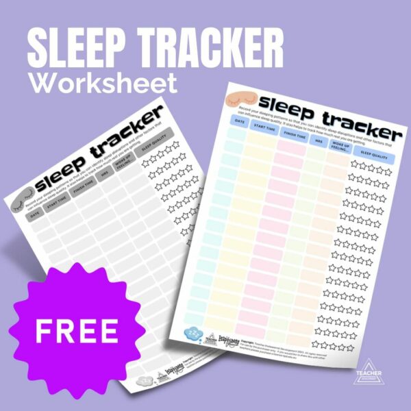 Free Sleep Tracker - Teaching Resources
