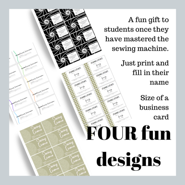 Student Sewing Licence Bundle - Teacher Professional Development