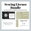 Student Sewing Licence Bundle - Teacher Professional Development