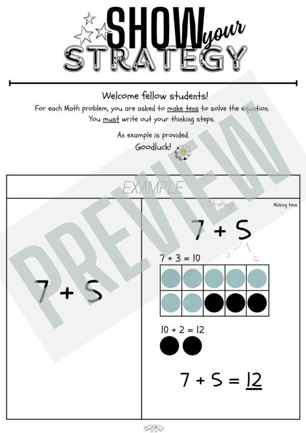Mathematics | Show Your Strategy (Orange Edition) - Teacher ...