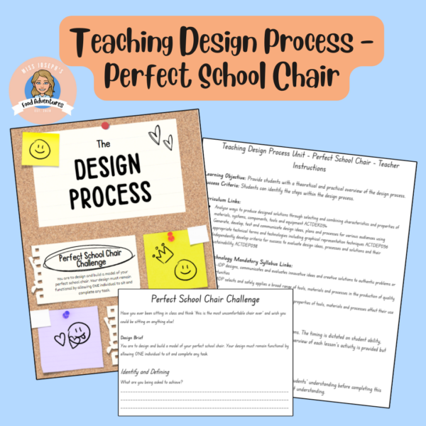 Teaching Design Process - Perfect School Chair - Teacher Professional ...