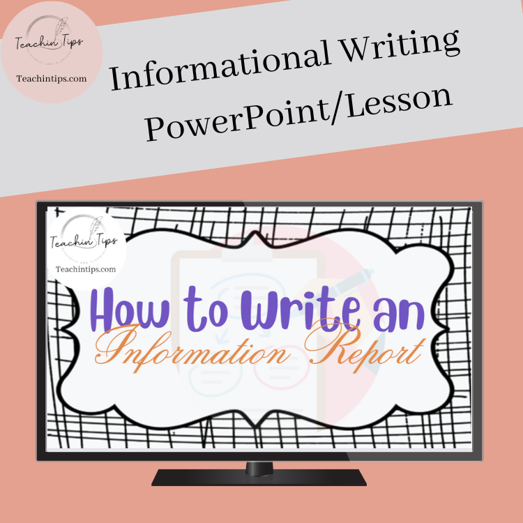 Revising Informational Texts - PowerPoint/Lesson - Teacher Professional ... Revising Informational Texts - PowerPoint/Lesson - Teacher Professional ...